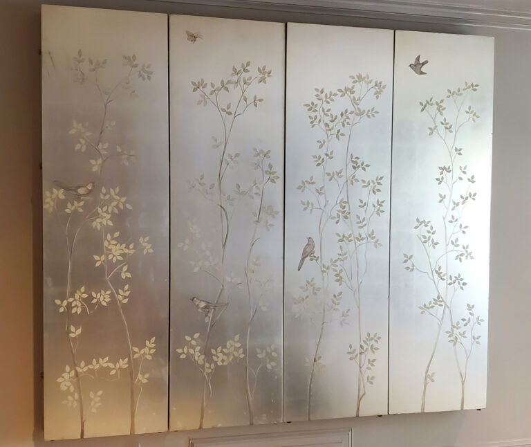 Gilded Screen Wallpaper Design | by Bill Turri